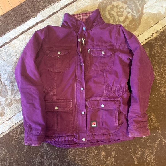 Berne | Jackets & Coats | Berne Womans Quilted Plum Size Large 416 Barn ...
